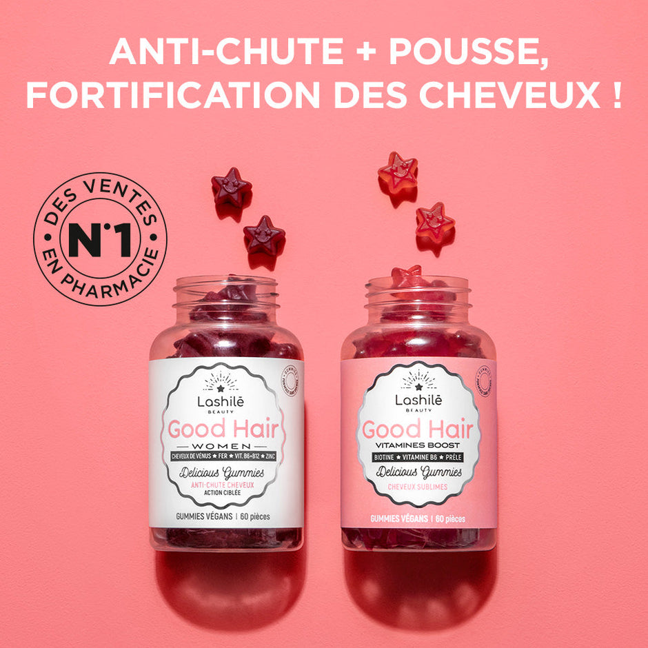 Good Hair Gummies croissance cheveux | Made in France | Lashilé Beauty ...