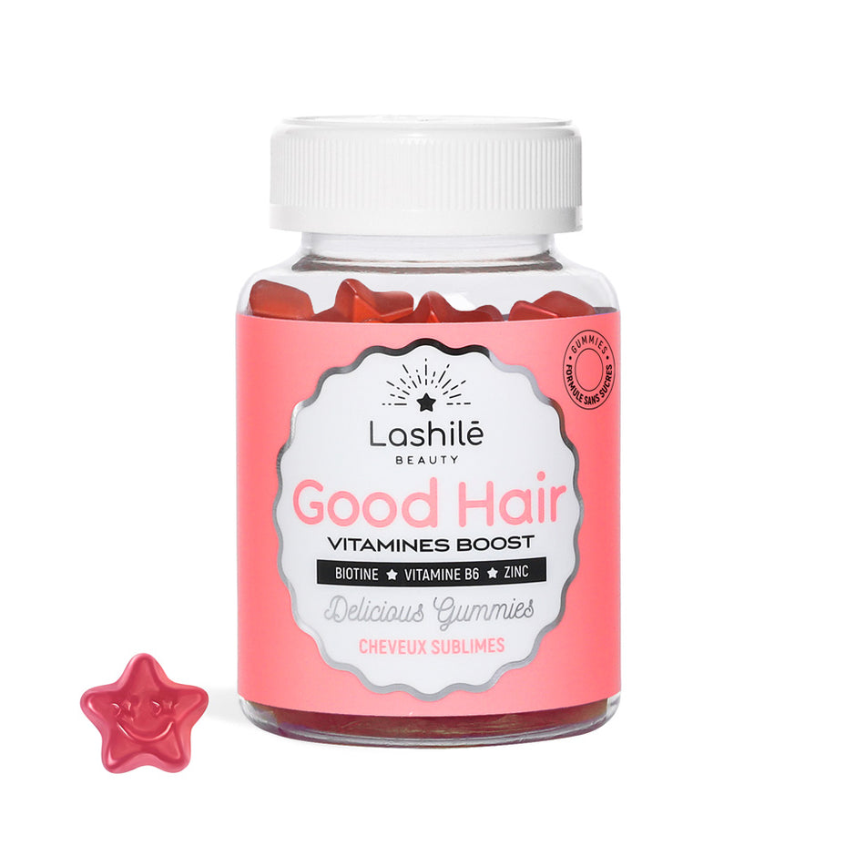 Good Hair Gummies croissance cheveux | Made in France | Lashilé Beauty ...