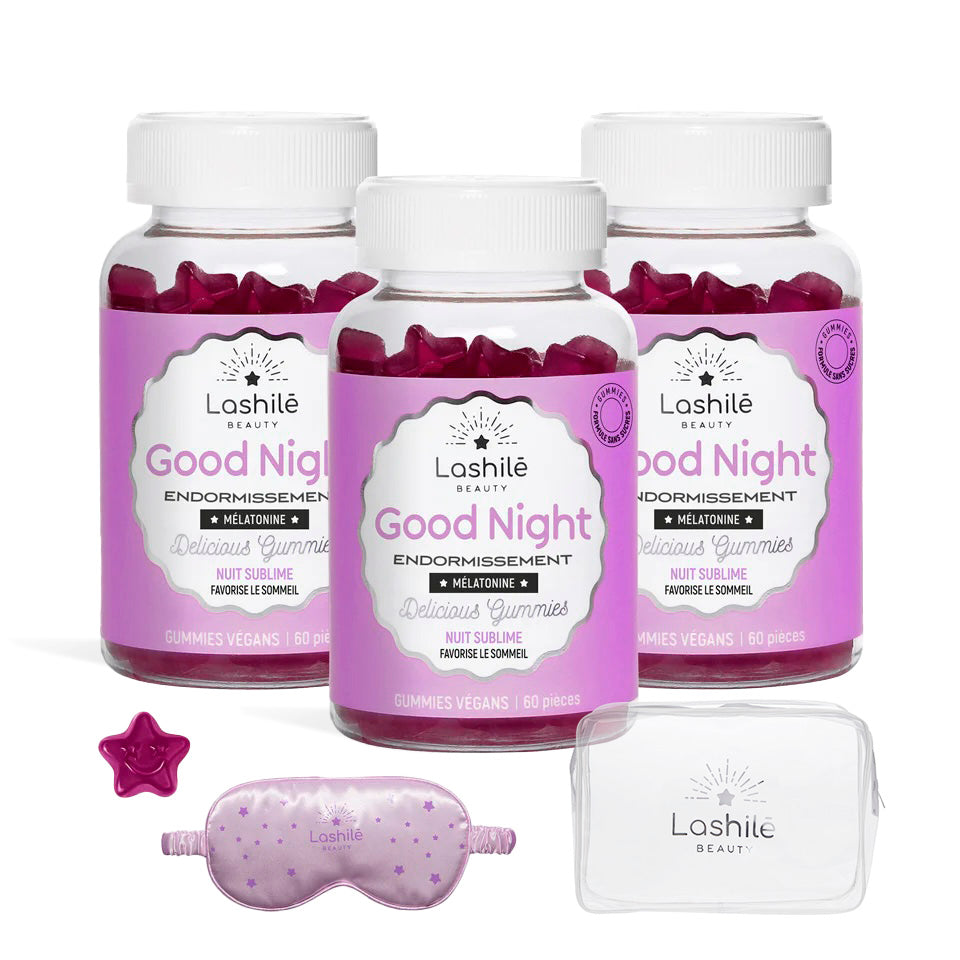 Gummies Good Night- Sommeil de qualité Endormissement - Lashilé Beauty ...