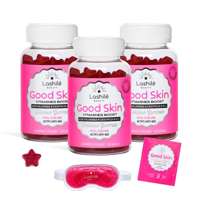 Super pack Good Skin - Compléments alimentaires - Lashilé Beauty ...