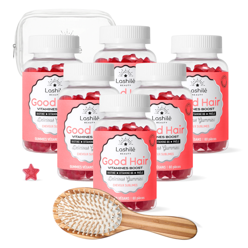 Good Hair Gummies croissance cheveux | Made in France | Lashilé Beauty